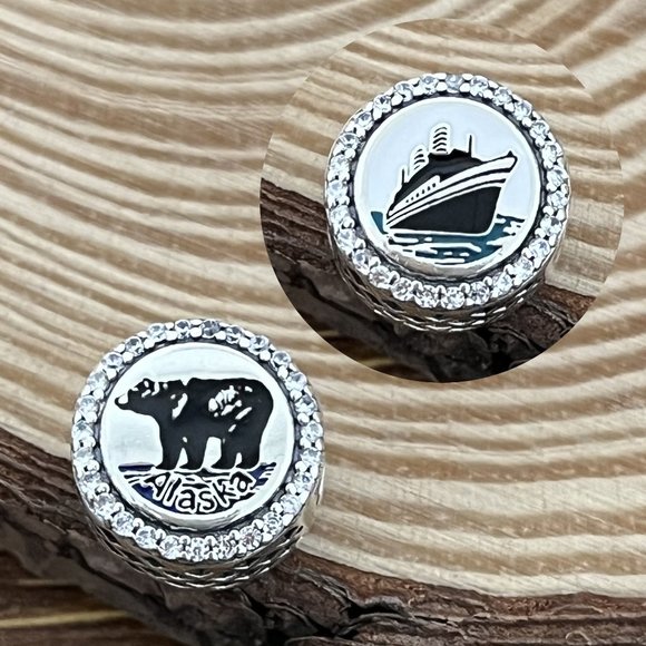 Pandora | Jewelry | Pandora Alaska Engraved Cruise Ship Polar Bear Bead ...